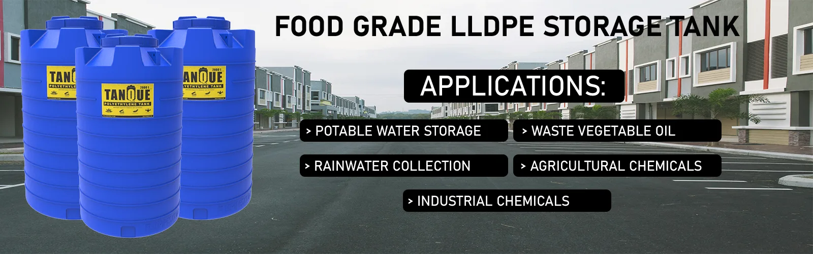 LLDPE Storage tank - Fujipipes
