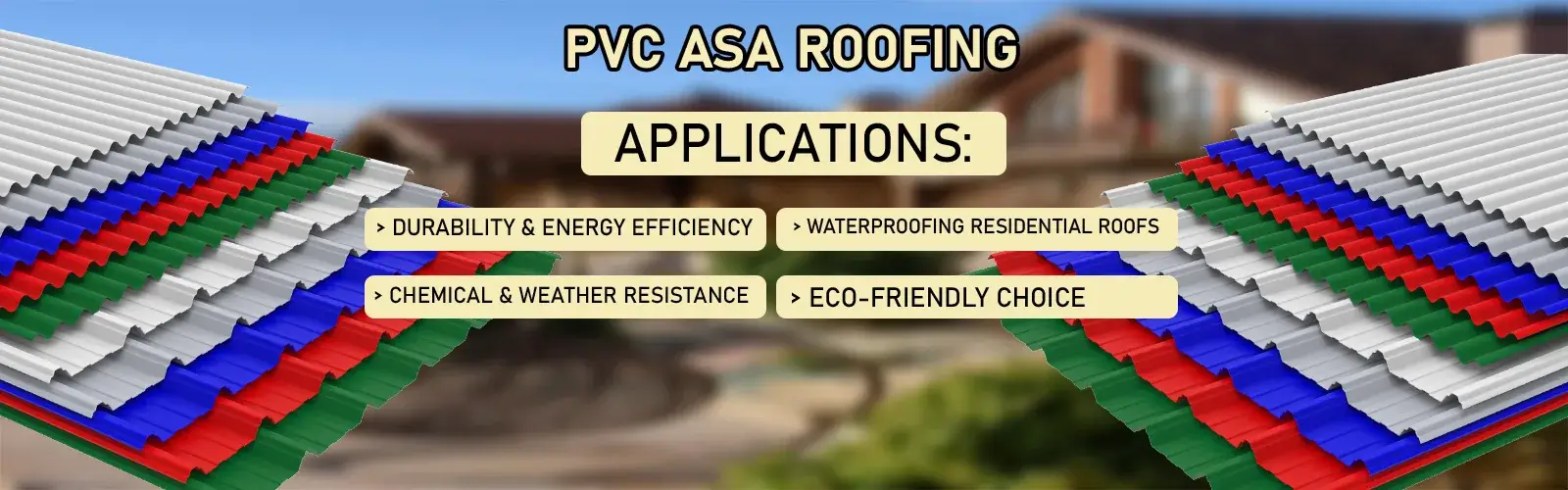 Pvc Asa Roofing - Fujipipes